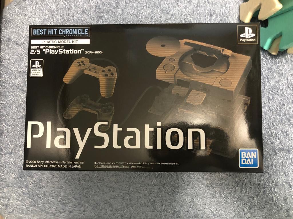 絕版 Bandai PlayStation 模型 model kit, 興趣及遊戲, 玩具 & 遊戲類 - Carousell