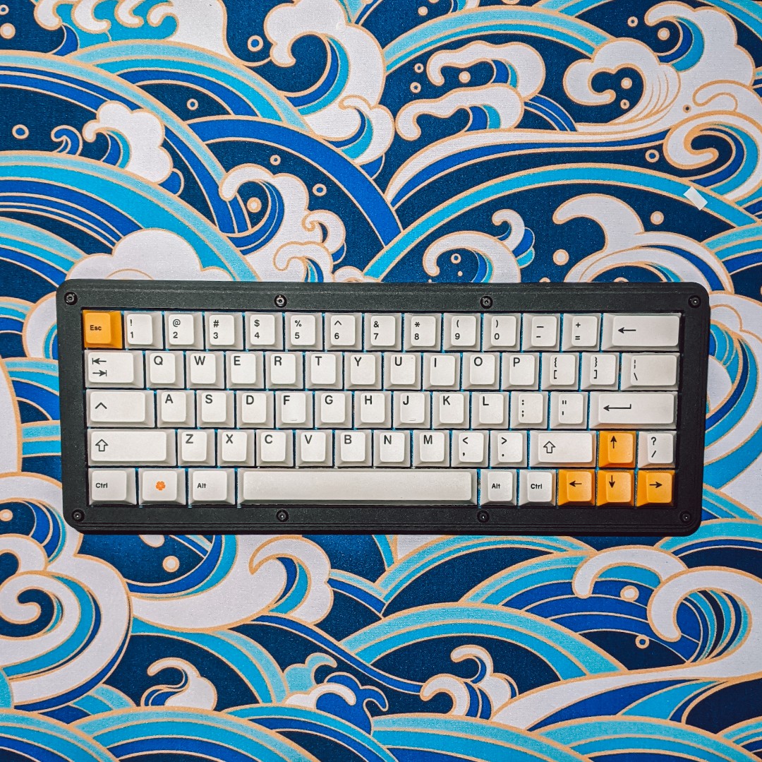 Acrylic stack hotswappable custom mechanical keyboard, Computers & Tech ...