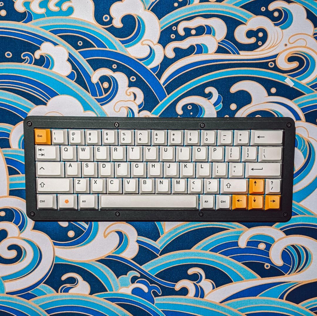 Acrylic stack hotswappable custom mechanical keyboard, Computers & Tech ...