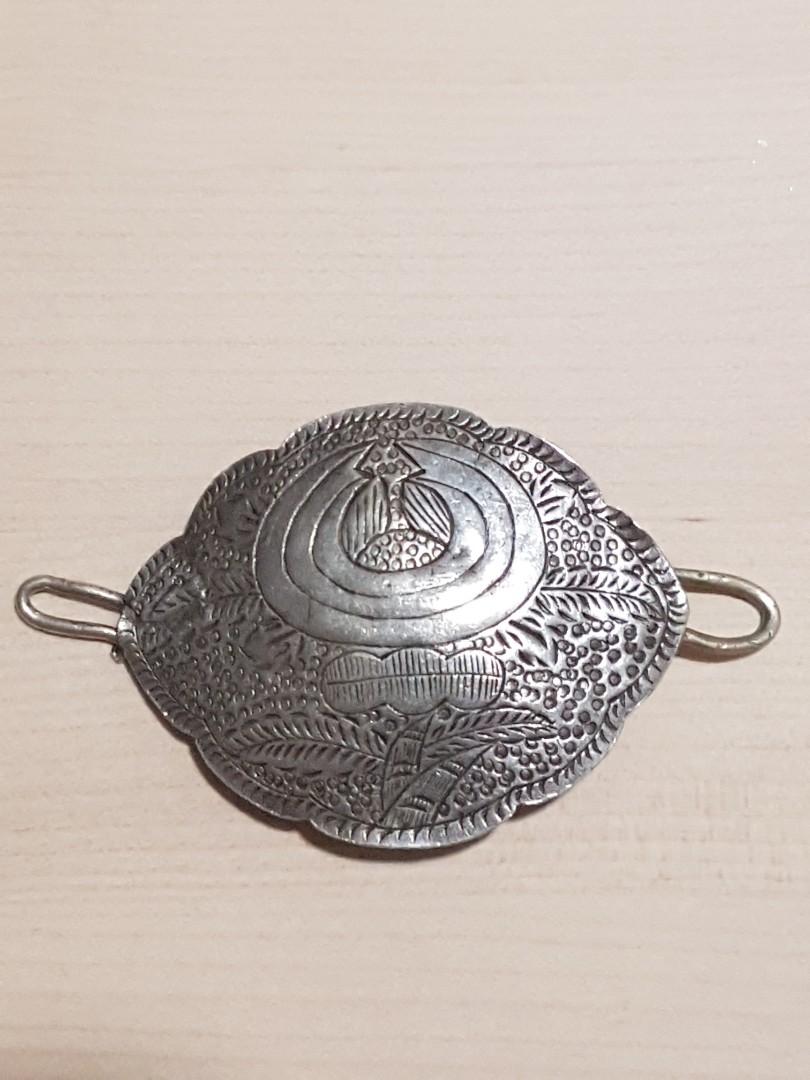 Antique Malay Silver Belt Buckle, Hobbies & Toys, Memorabilia ...