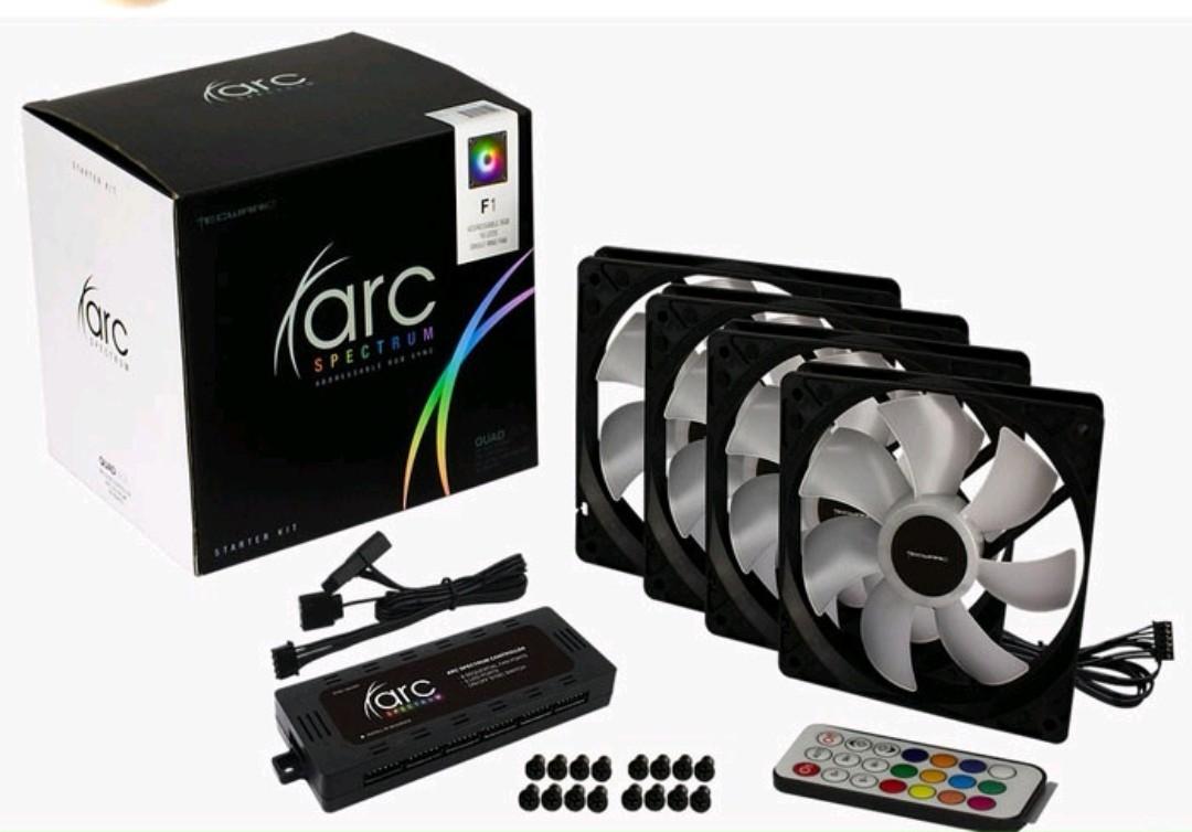 Arc Spectrum Fan, Computers & Tech, Parts & Accessories, Computer Parts ...