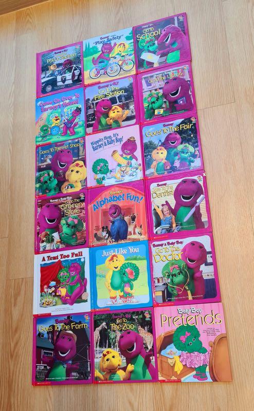 Barney books, Hobbies & Toys, Books & Magazines, Children's Books on ...