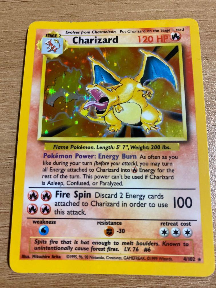 Base set charizard 1999, Hobbies & Toys, Memorabilia & Collectibles ...