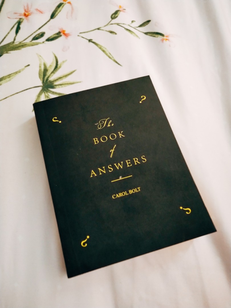 Book of answers, Hobbies & Toys, Books & Magazines, Fiction & Non ...