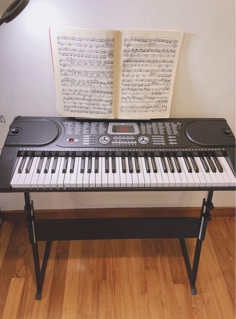 Brand new MK2089 61 Key High Quality LCD Display Music Keyboard Piano ...