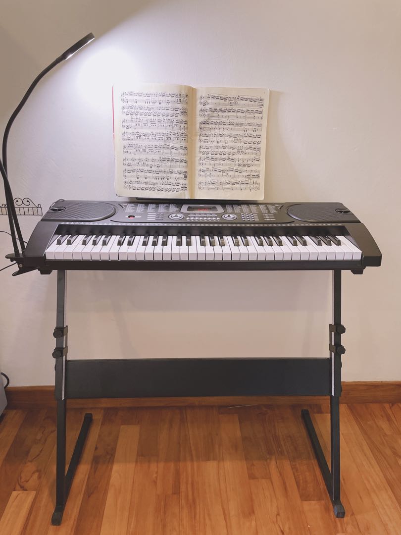 Brand new MK2089 61 Key High Quality LCD Display Music Keyboard Piano ...