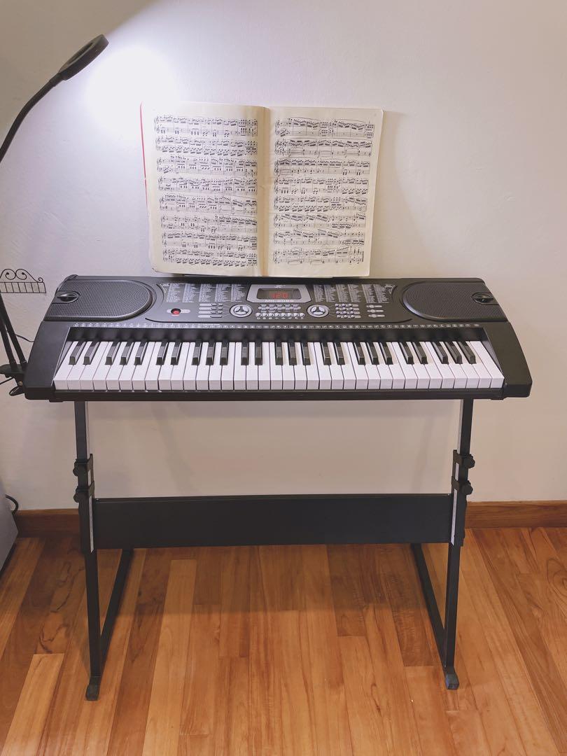 Brand new MK2089 61 Key High Quality LCD Display Music Keyboard Piano ...