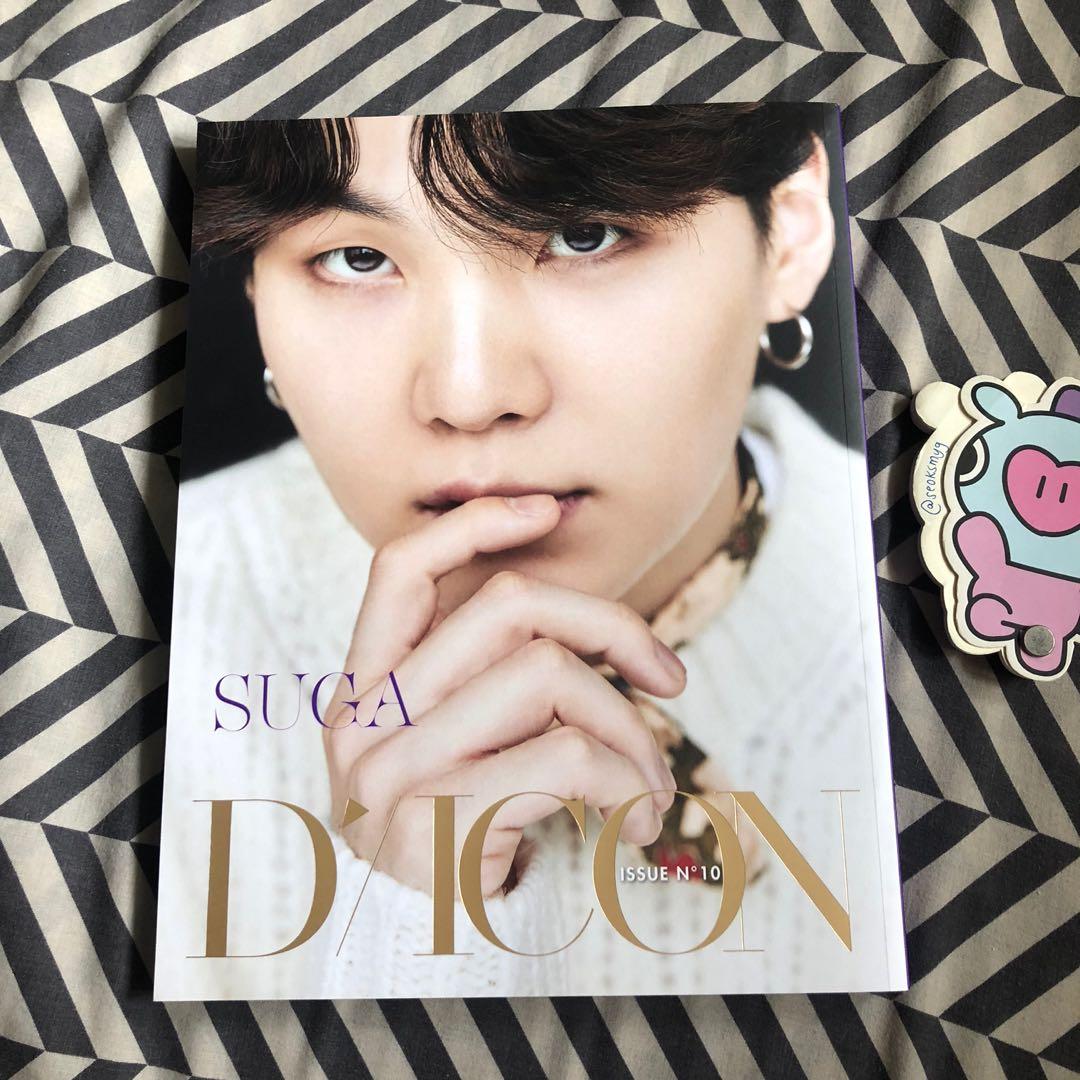 BTS DICON MAGAZINE - YOONGI / SUGA ( english version ), Hobbies & Toys, Memorabilia ...