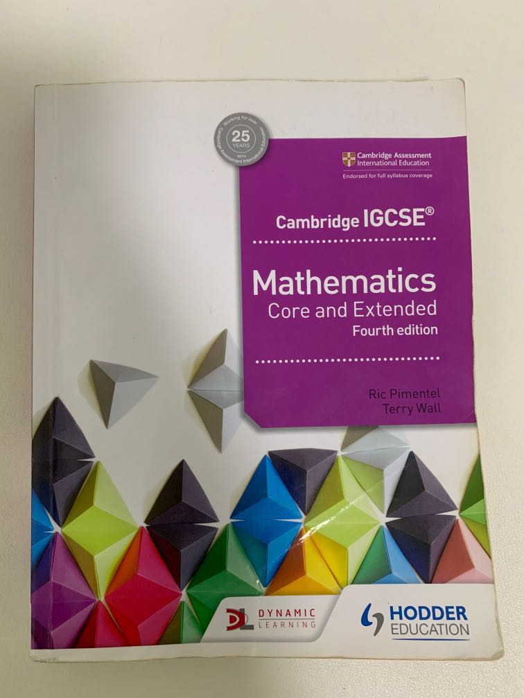 Cambridge IGCSE Mathematics Core and Extended 4th Edition, Hobbies ...