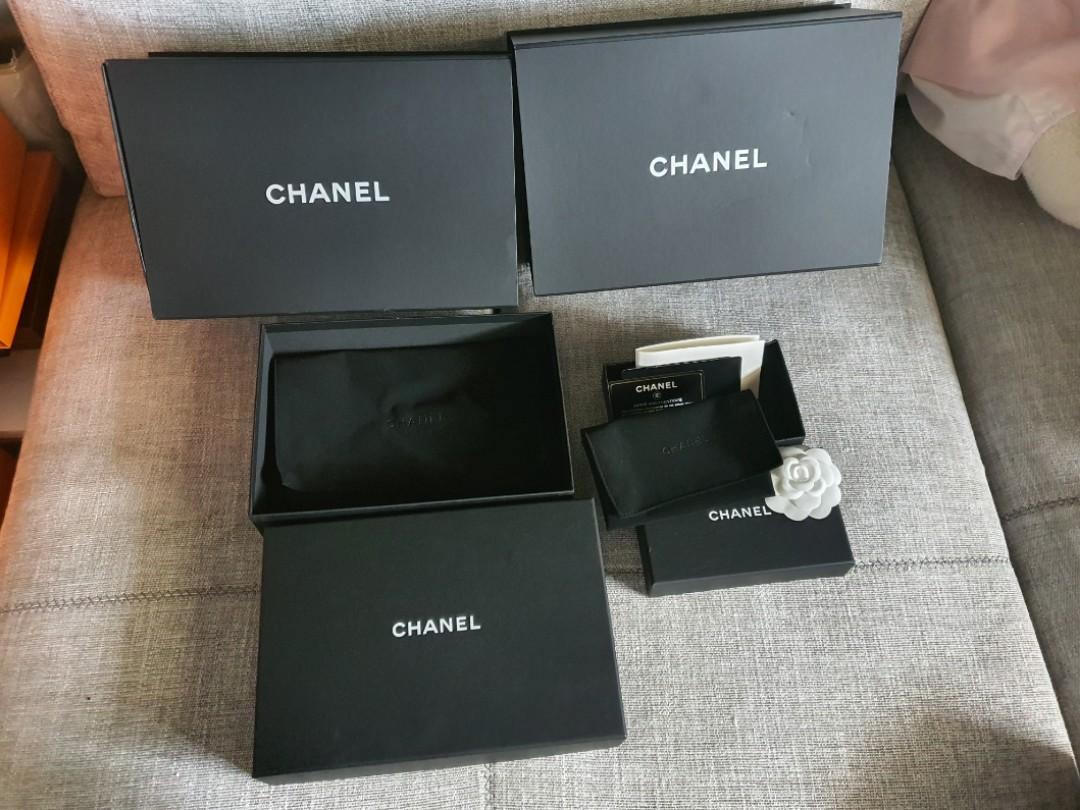 Chanel , Ysl boxes, Chanel dust bags, Everything Else on Carousell
