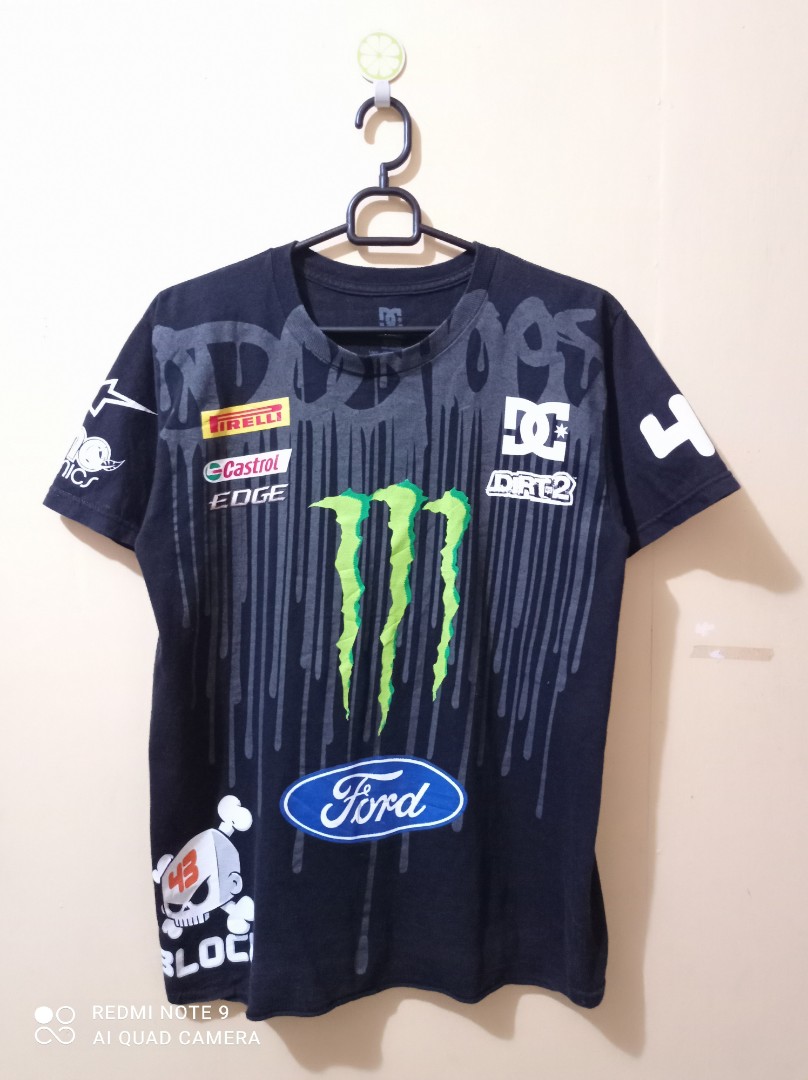 DC x Monster Energy, Men's Fashion, Activewear on Carousell