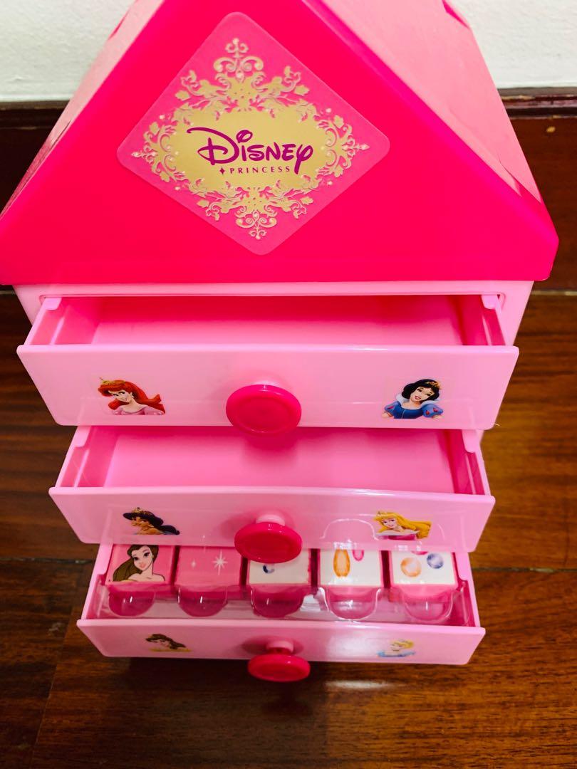 Disney Princess storage with drawers, Babies & Kids, Baby Nursery ...