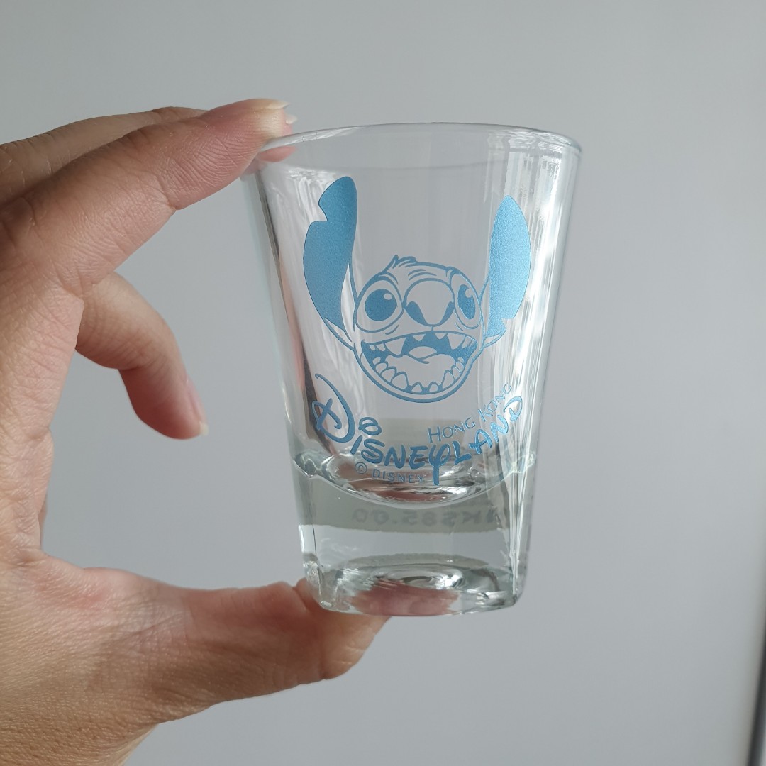 Disney Stitch Shot Glass, Everything Else on Carousell