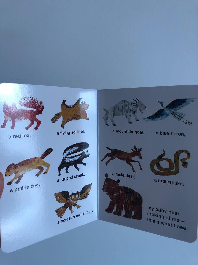 Eric carle brown bear baby bear panda bear polar bear board book ...