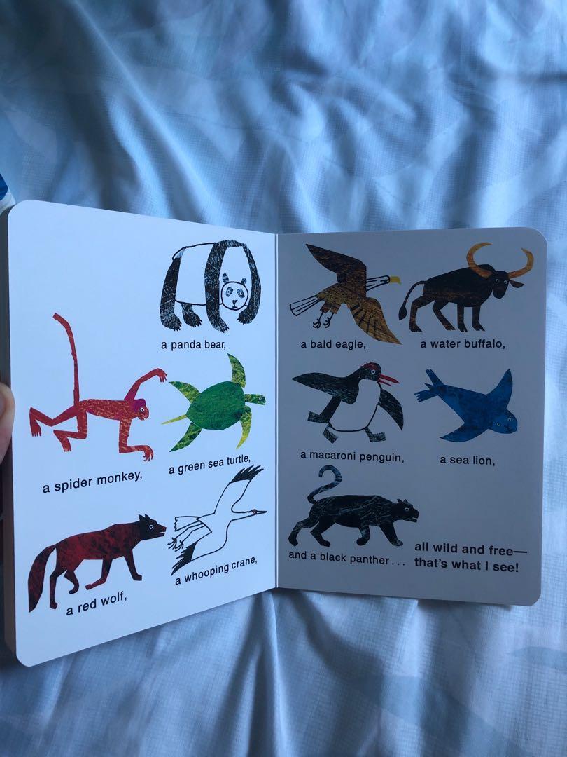 Eric carle brown bear baby bear panda bear polar bear board book ...