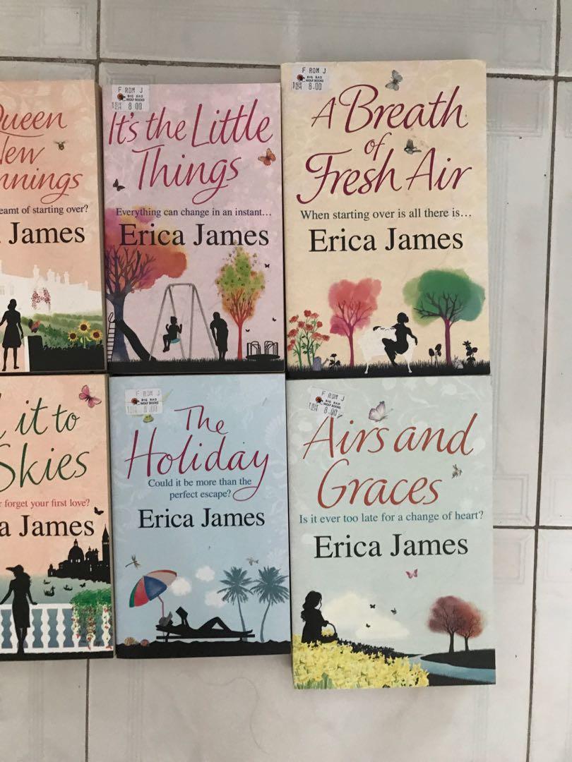 Erica James Novels, Hobbies & Toys, Books & Magazines, Storybooks on ...