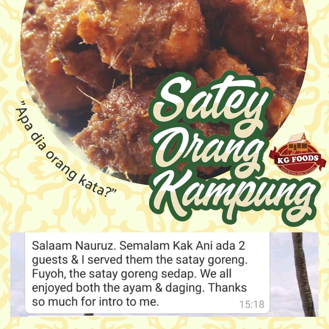 Frozen Satay Goreng, Food & Drinks, Local Eats on Carousell