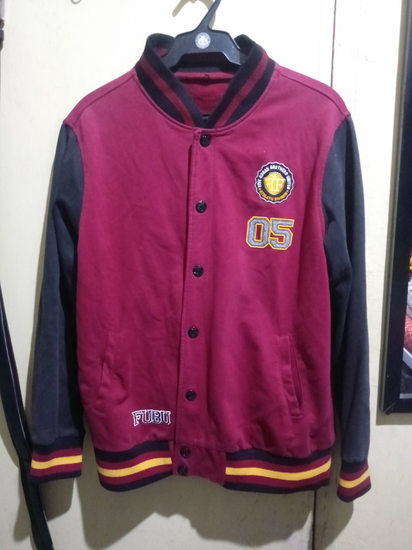 Fubu Varsity Jacket, Men's Fashion, Tops & Sets, Hoodies on Carousell