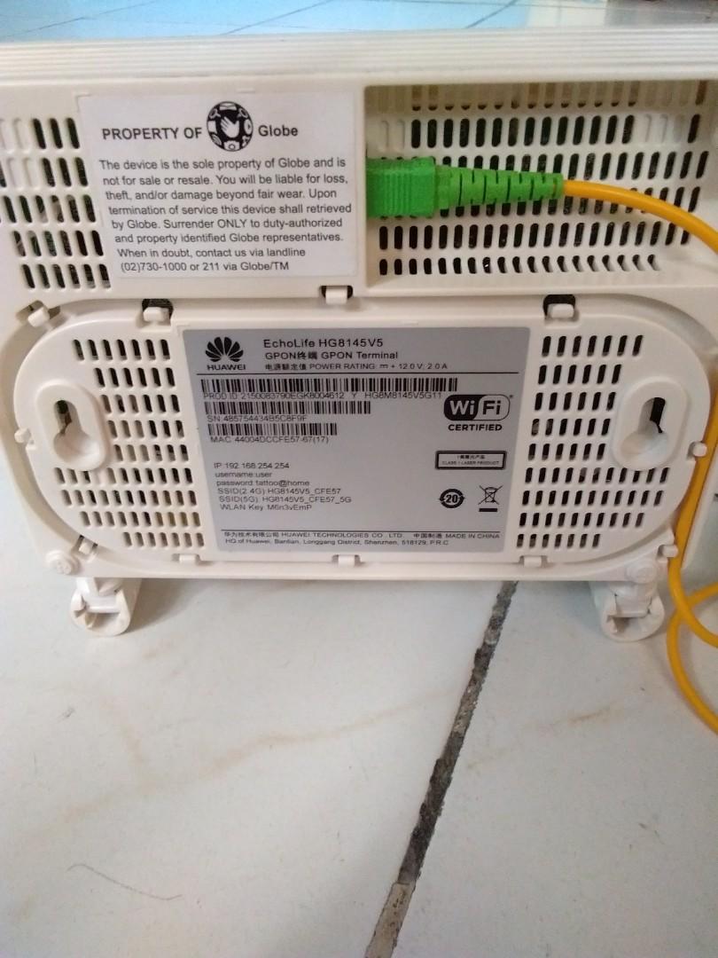 Globe At Home Modem, Computers & Tech, Parts & Accessories, Networking ...