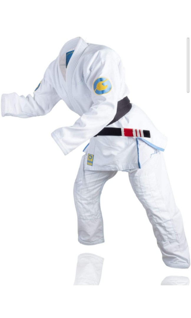 Gold BJJ Gi without belt, Sports Equipment, Other Sports Equipment and ...