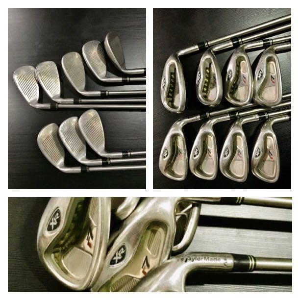 GOLF SET TAYLORMADE R7 XR IRON 8PCS, DRIVER TAYLORMADE R7 XR, WOOD 5 TAYLORMADE R7, WOOD 3 ...