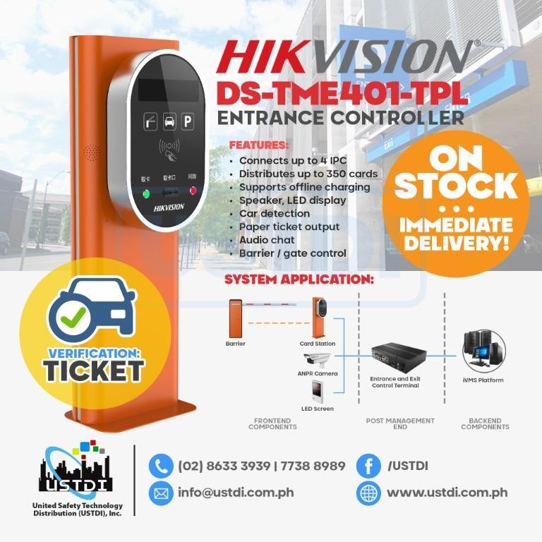 Hikvision Parking & Entrance, Furniture & Home Living, Security & Locks ...