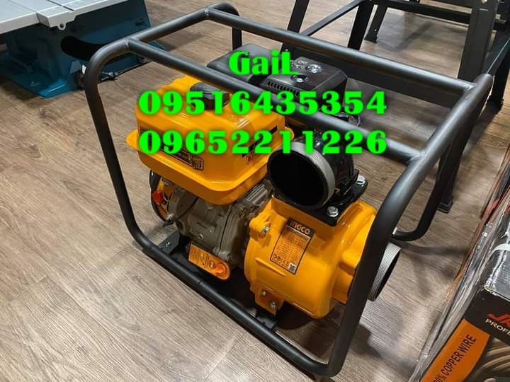 INGCO Industrial 4x4 Gasoline Water Pump Set GWP402, Commercial ...