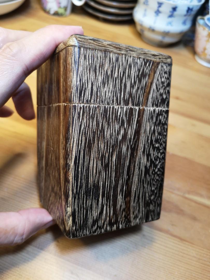 Japanese tea leaf container hand made. F10, Furniture & Home Living ...