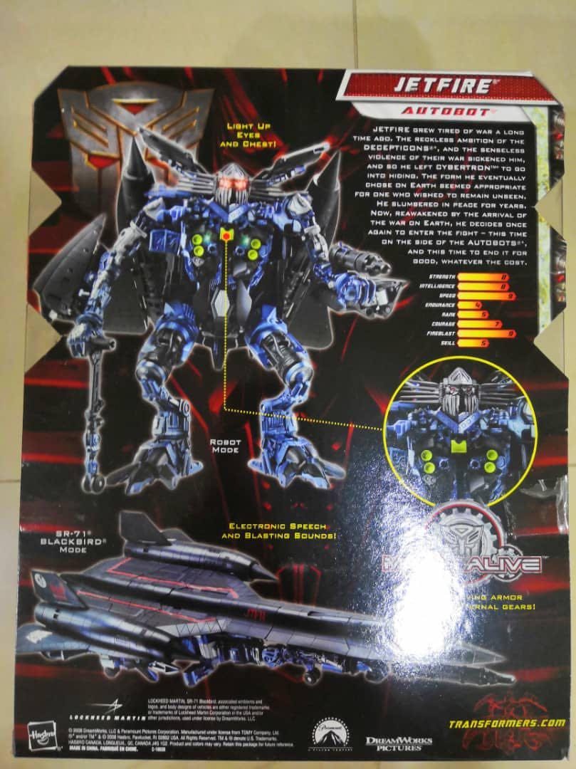 Jetfire revenge of the fallen (Hasbro), Hobbies & Toys, Collectibles ...