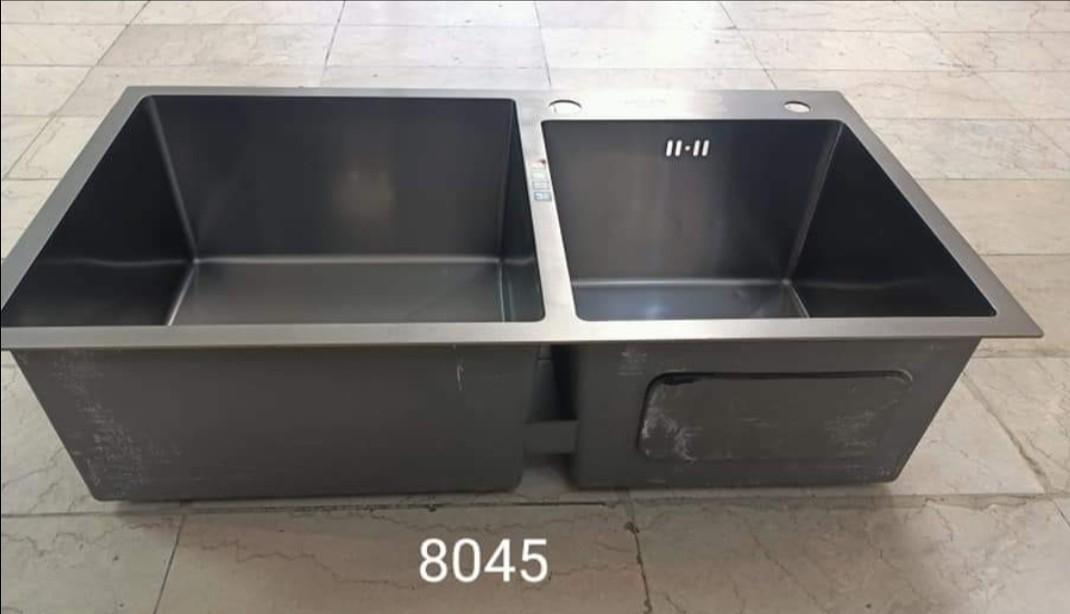 Kitchen sink duoble tab, Furniture & Home Living, Bathroom & Kitchen ...