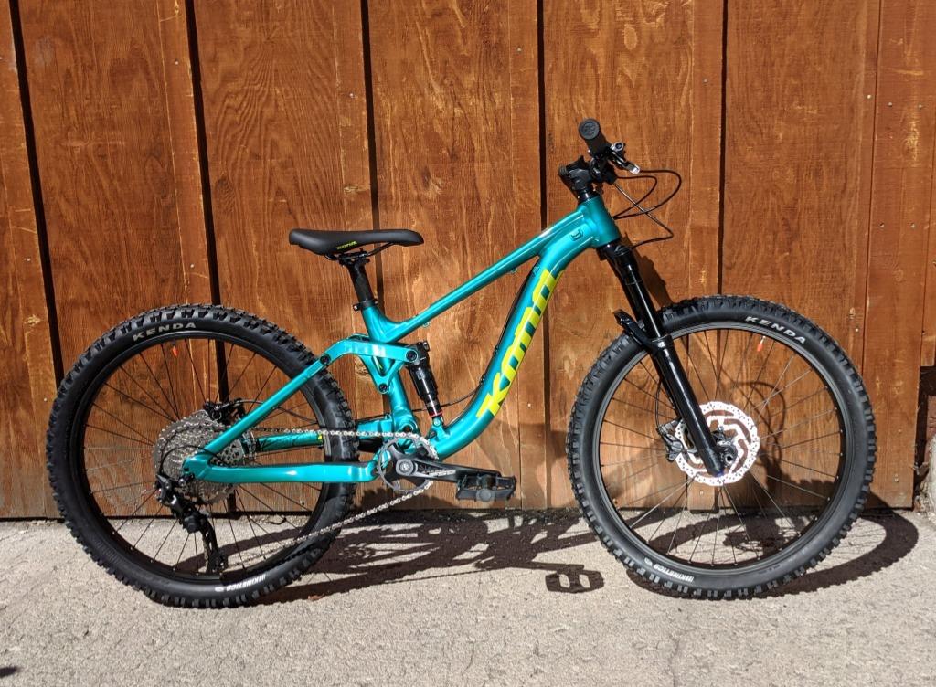 全新軟架 Kona Process 24 Full Suspension Kids Bike 2021 越野爬山單車 中童架軟山車 (已售 ...