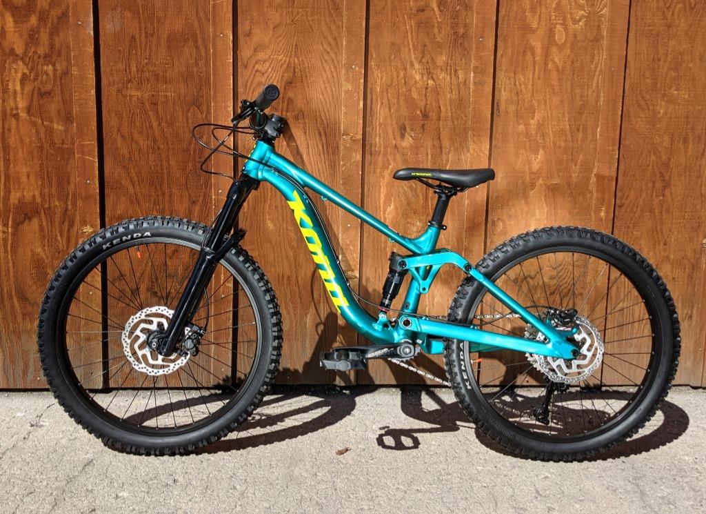 全新軟架 Kona Process 24 Full Suspension Kids Bike 2021 越野爬山單車 中童架軟山車 (已售 ...