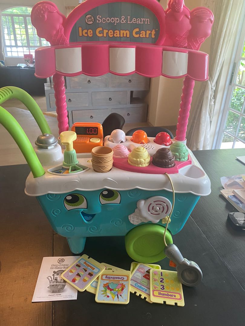 Leap frog interactive ice cream cart toy, Hobbies & Toys, Toys & Games ...