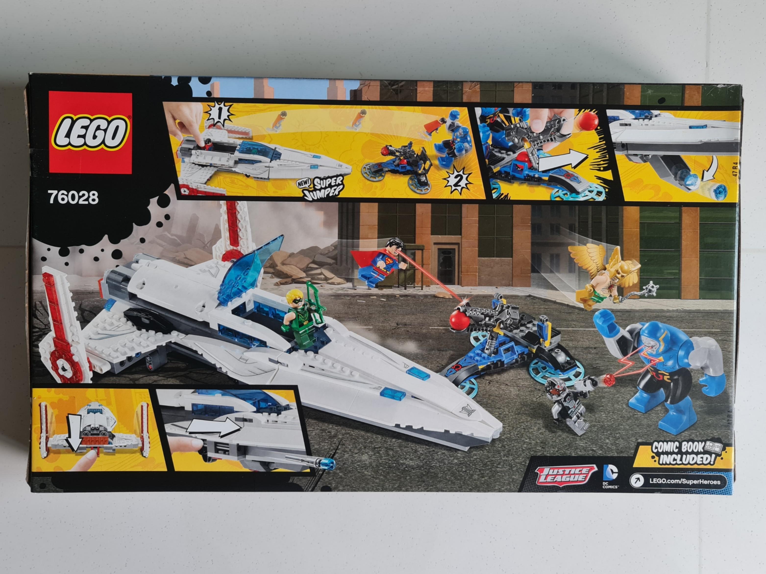 Lego 76028 DC Superheroes Series - Darkseid Invasion *New-MISB ...