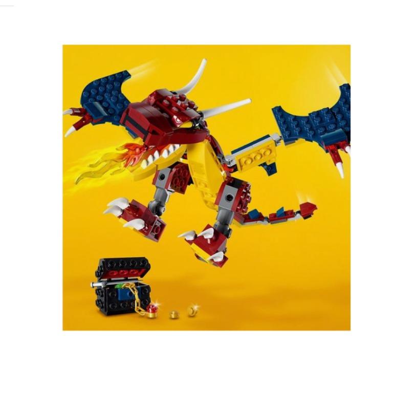 Lego Creator 3in1 Monster Truck 31101 Fire Dragon 31102, Hobbies & Toys ...