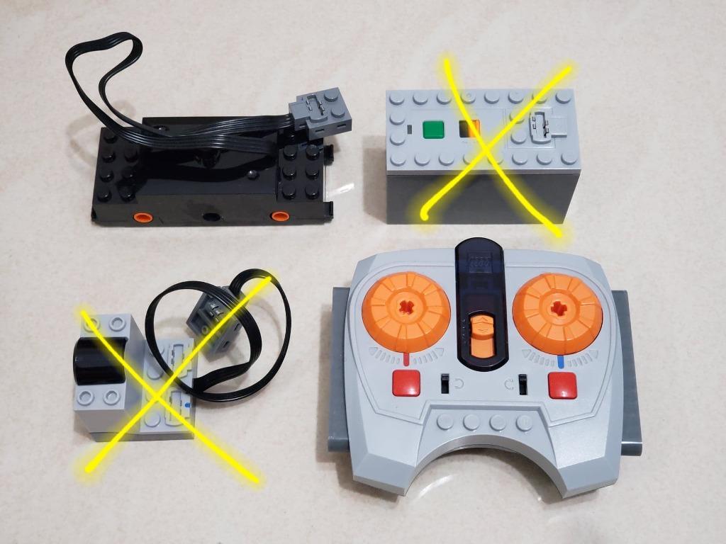 LEGO POWER FUNCTIONS TECHNIC REMOTE CONTROL 8879 遙控 + TRAIN MOTOR, 興趣及 ...