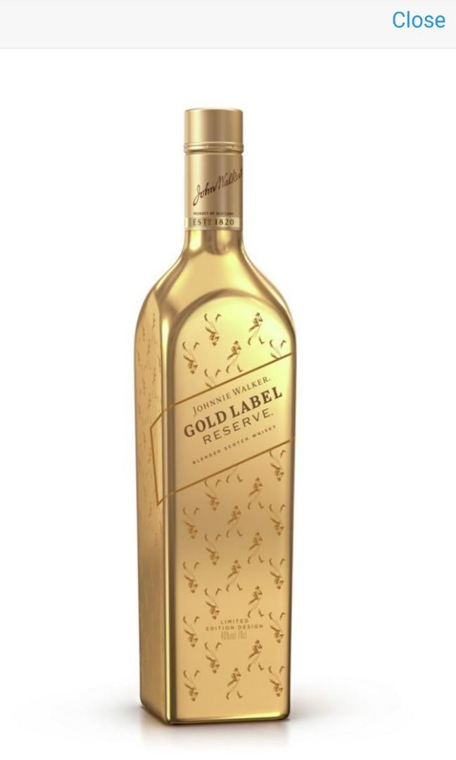 [SOLD] [LIMITED EDITION] Johnnie Walker Gold Label Reserve Blended ...