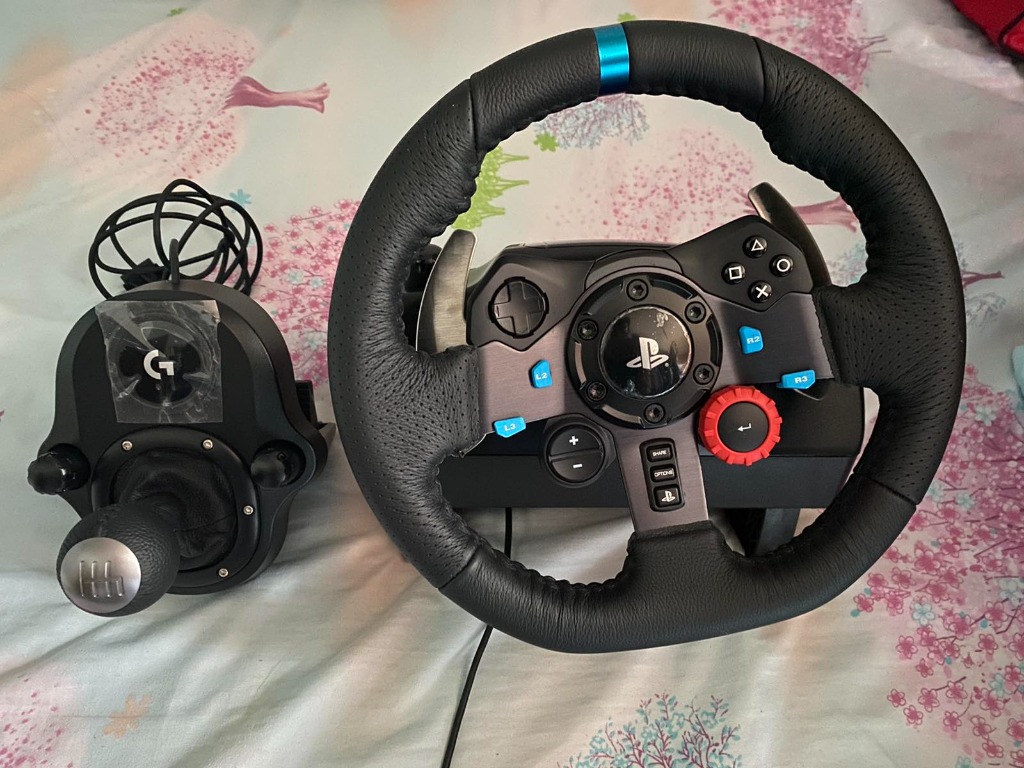 Logitech G29 Steering Wheel with Shifter, Video Gaming, Gaming ...