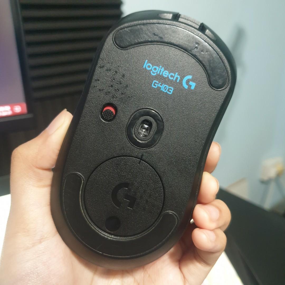 Logitech G403 Wireless Wired Gaming Mouse, Computers & Tech, Parts ...