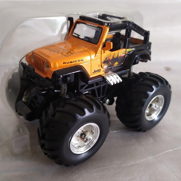 MAISTO JEEP WRANGLER RUBICON MARVEL HERO TRUCKS THING diecast, Hobbies ...