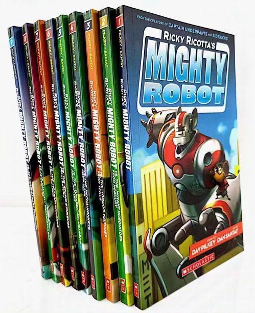 (Free delivery ) Mighty Robot 9 books, Hobbies & Toys, Books ...