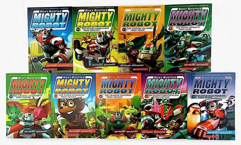 (Free delivery ) Mighty Robot 9 books, Hobbies & Toys, Books ...