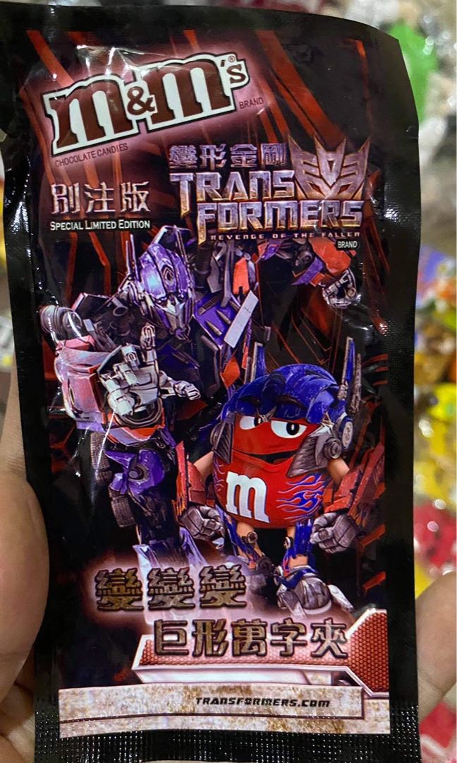 M&M x Transformer Big Clip Limited Edition, Hobbies & Toys, Stationary ...