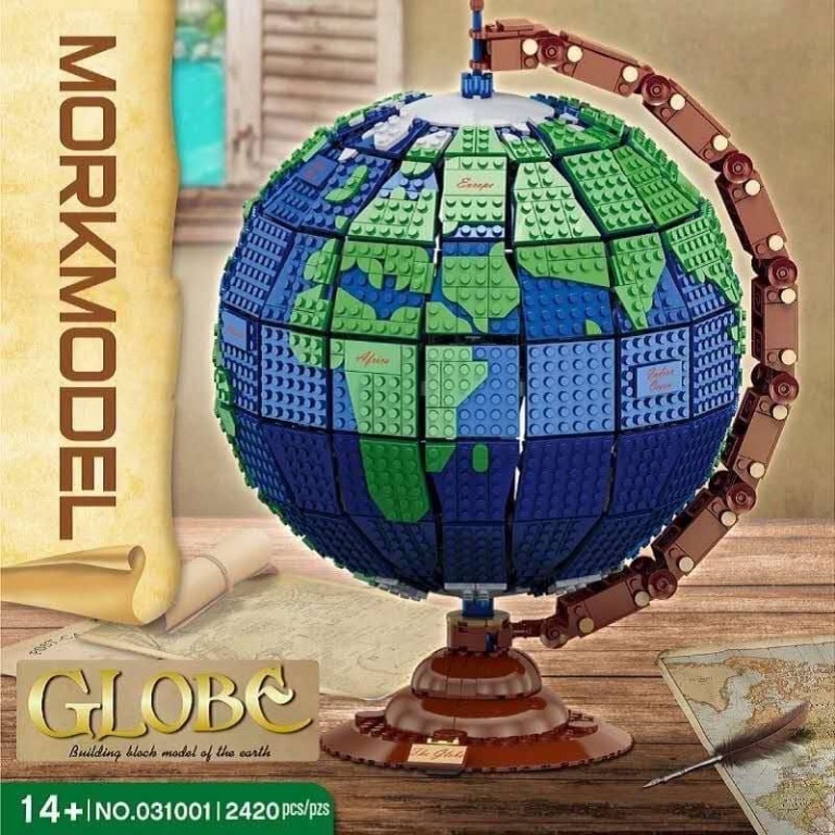 MORK MODEL -EARTH GLOBE(031001), Hobbies & Toys, Toys & Games on Carousell
