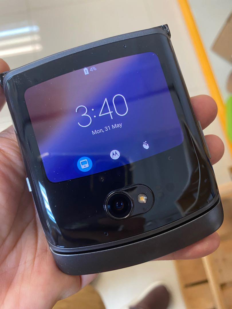 Motorola Razr 5g （2020）(XT-2071-4) 8+256g 2-sims 歐版 雙咭 有中文, 手提電話, 手機 ...