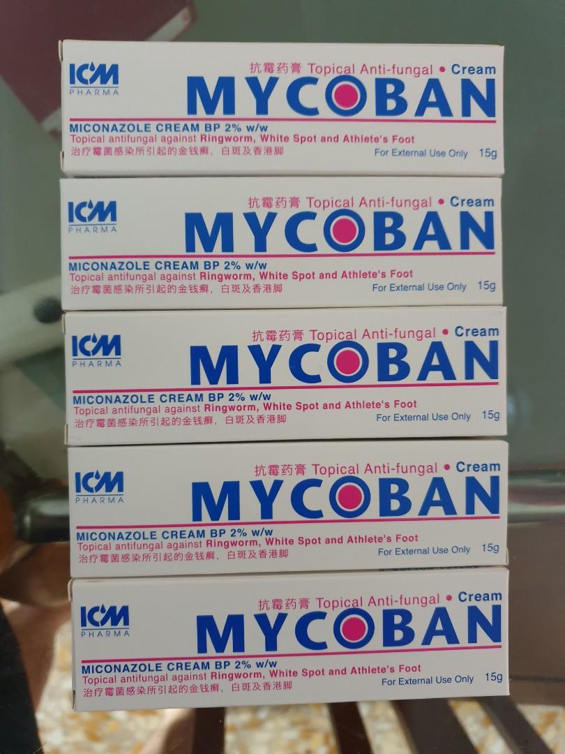 Mycoban Anti Fungal Cream, Beauty & Personal Care, Bath & Body, Body ...