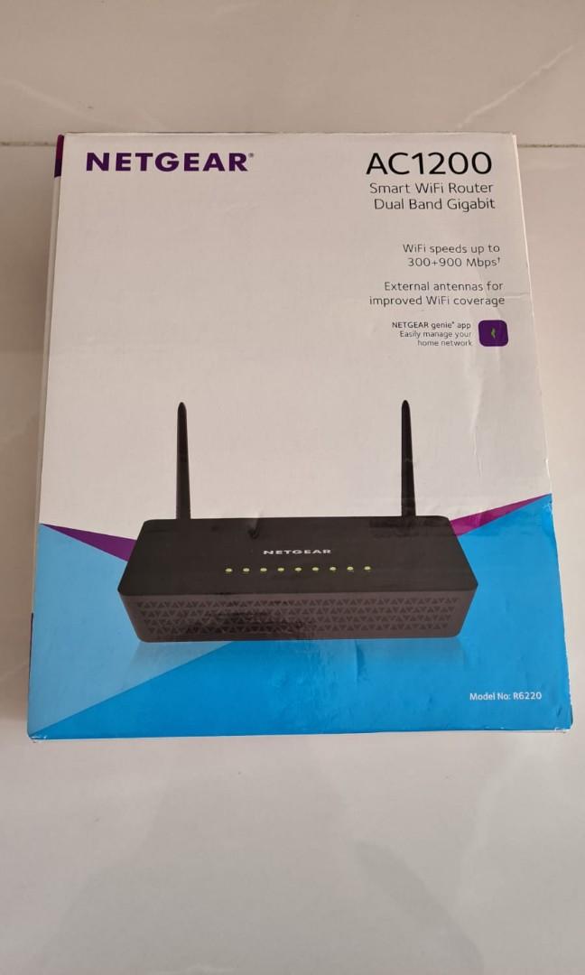 Netgear AC1200 Smart WiFi Router, Computers & Tech, Parts & Accessories ...