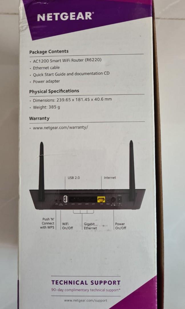 Netgear AC1200 Smart WiFi Router, Computers & Tech, Parts & Accessories ...