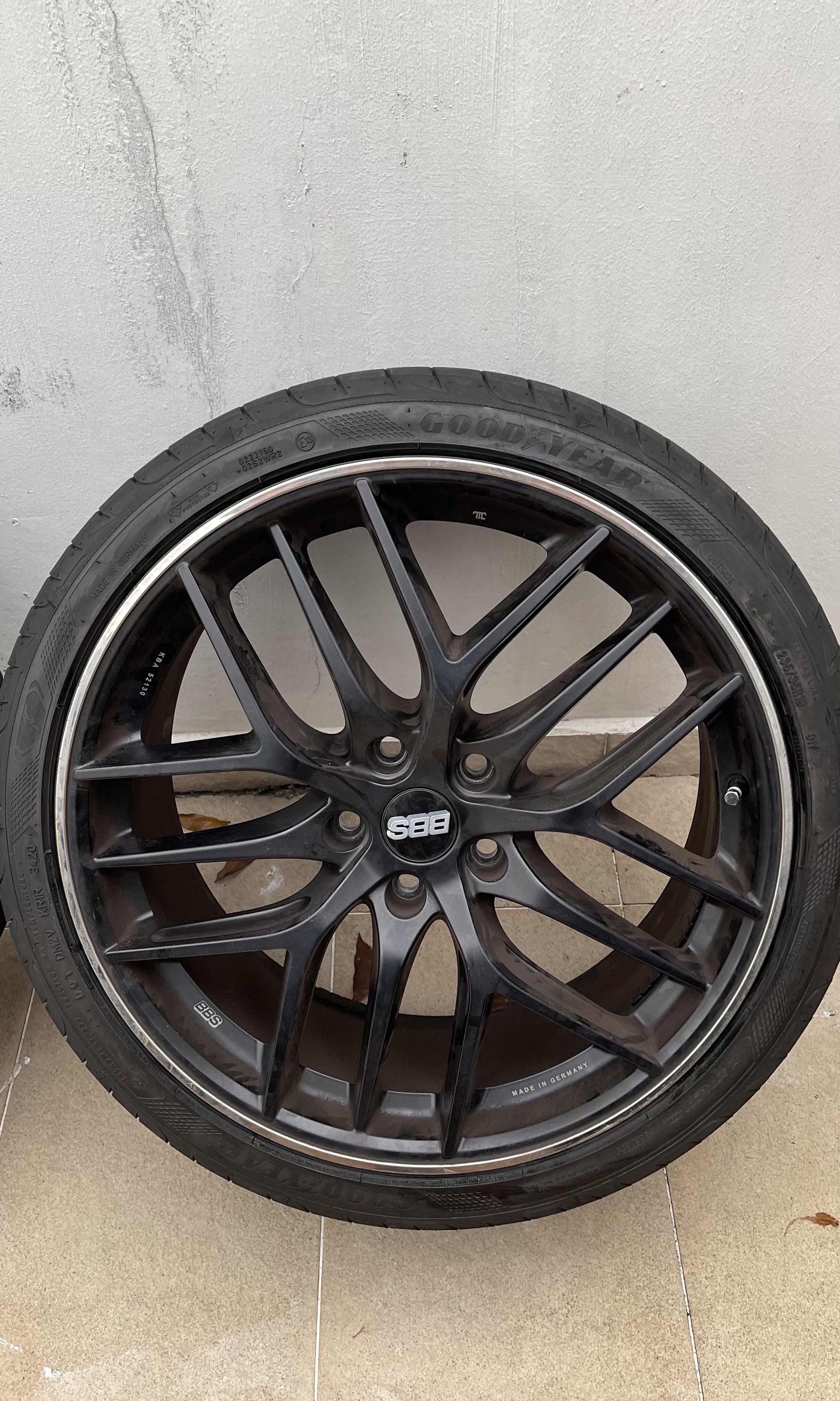 Original BBS CCR 19" Rims 5x112, Car Accessories, Tyres & Rims on Carousell