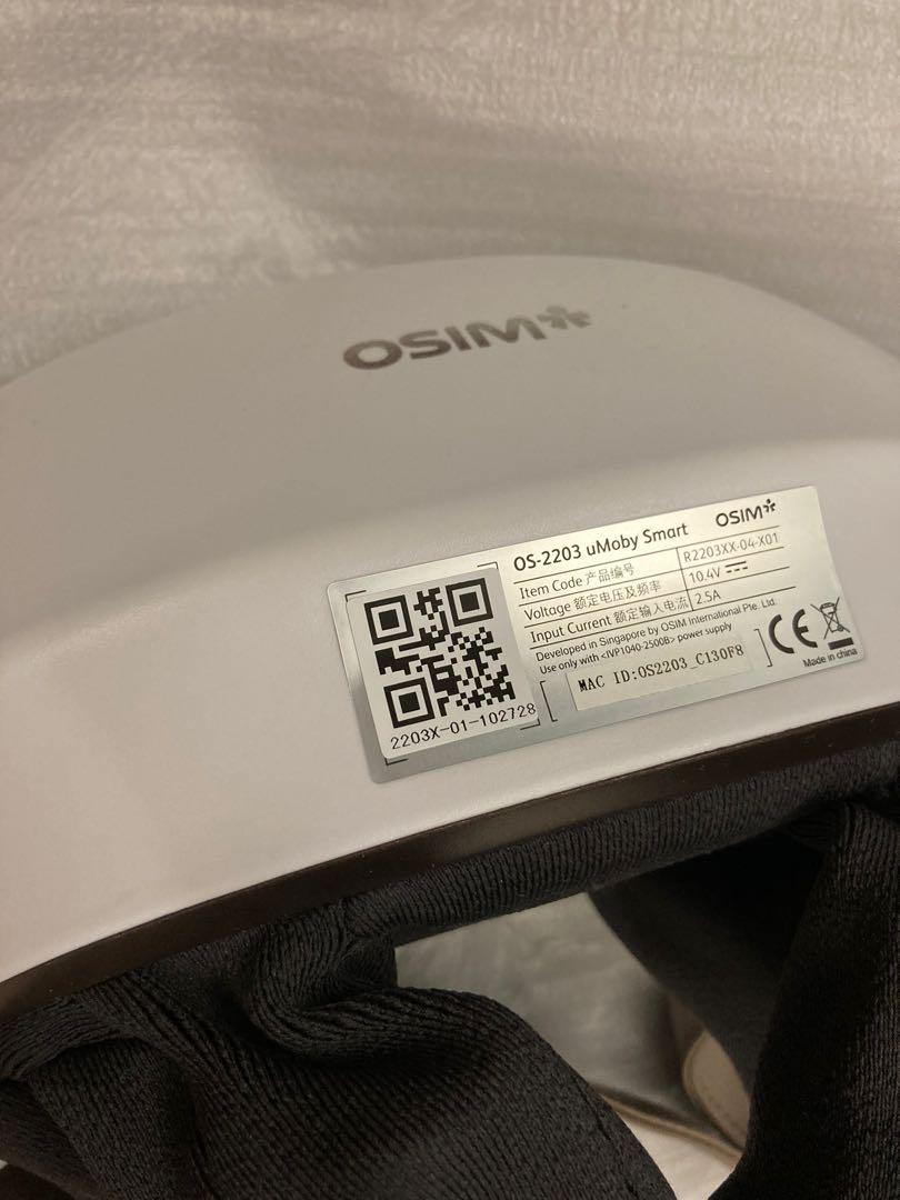 Osim Umoby Smart, 健康及營養食用品, 按摩紓緩用品 - Carousell